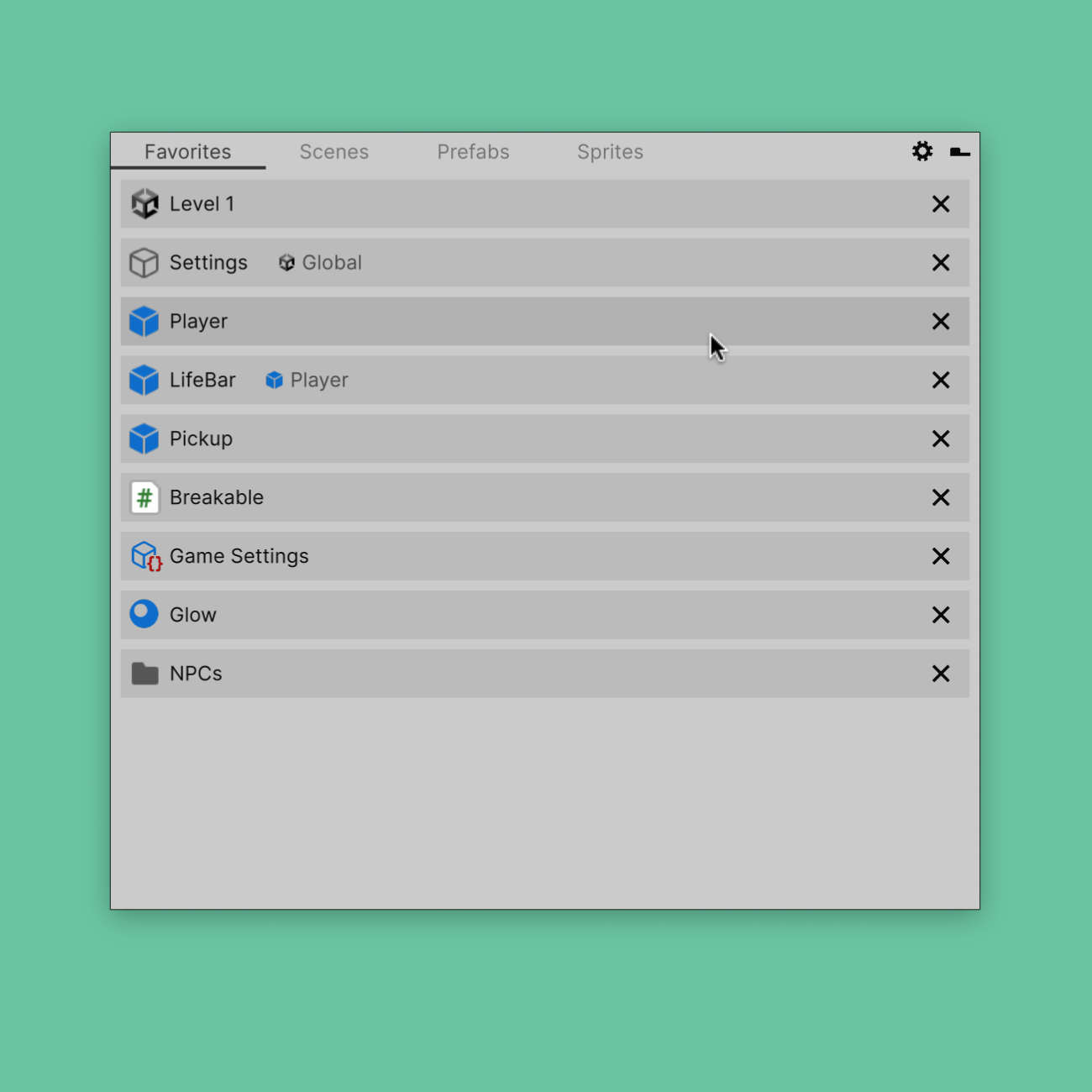 The Shelf - Unity Bookmarks Plugin